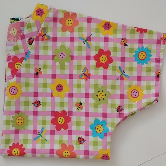 UA Scrubs | Tops | Ua Happy Scrubs Top Smile Flower Ladybug Small ...